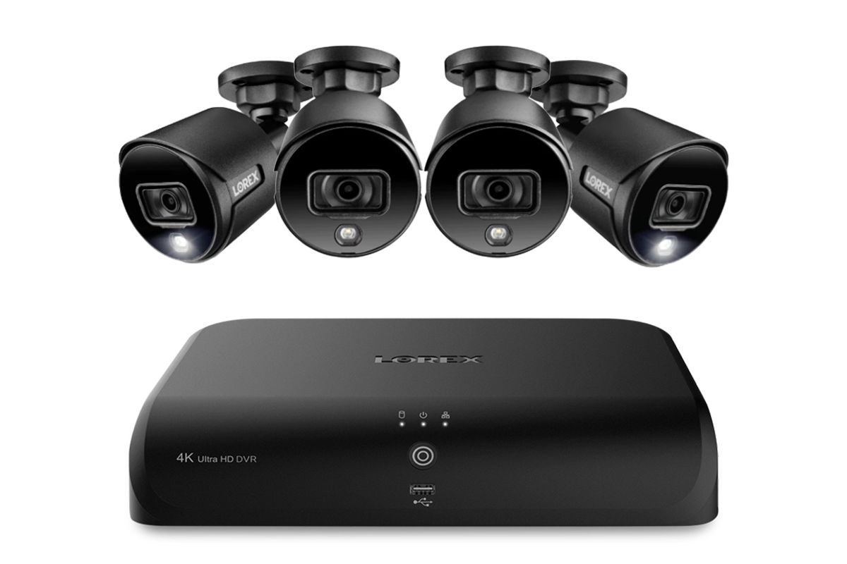 Lorex 4K (8 Camera Capable) 2TB Wired DVR System with Analog Active De
