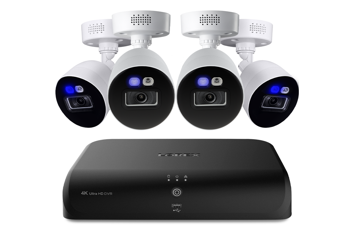 Lorex Fusion 4K 12 Channels (8 Wired and 4 Wi-Fi) 2TB Wired DVR System ...