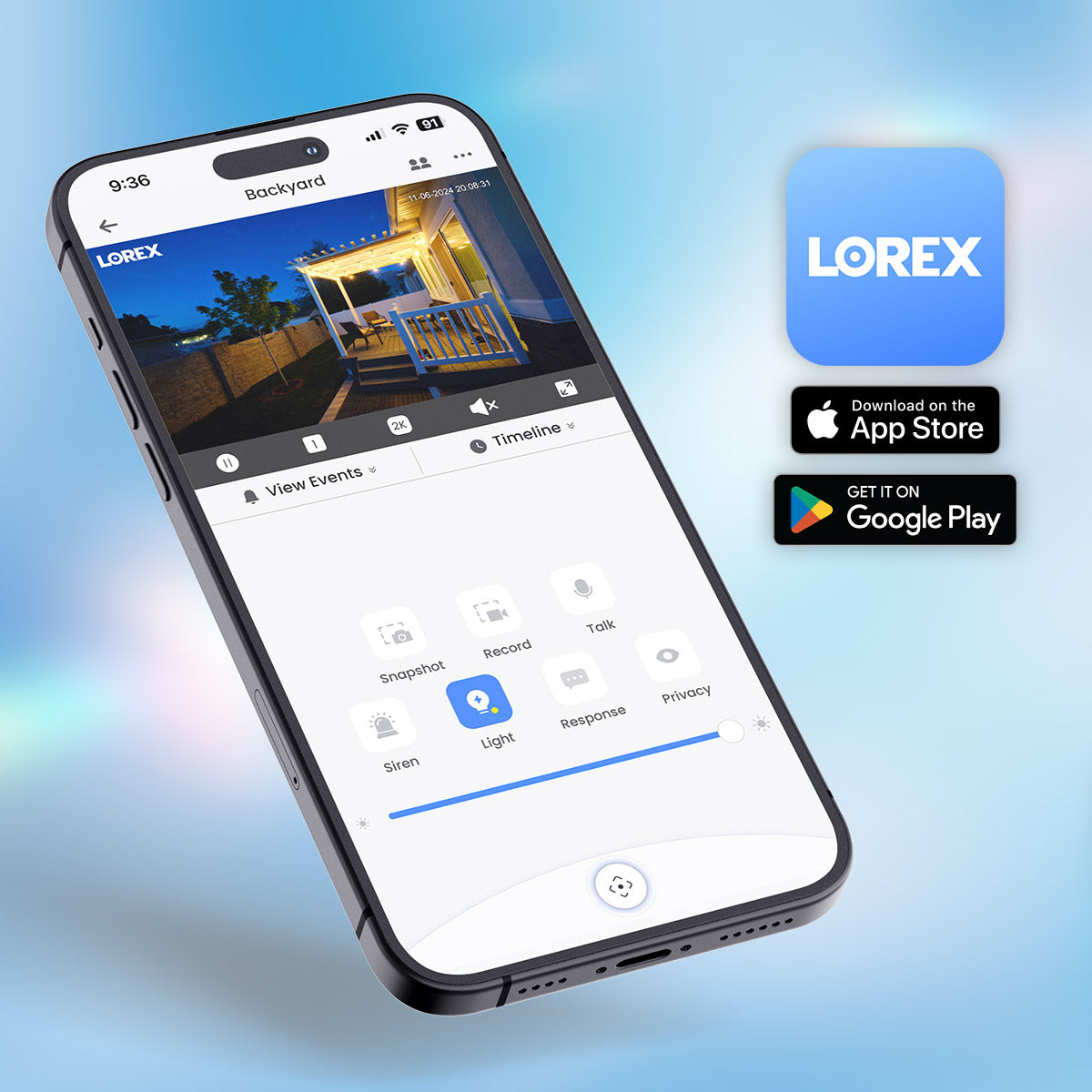 Lorex 2K Wi-Fi Smart Lightbulb Camera – Lorex Corporation US