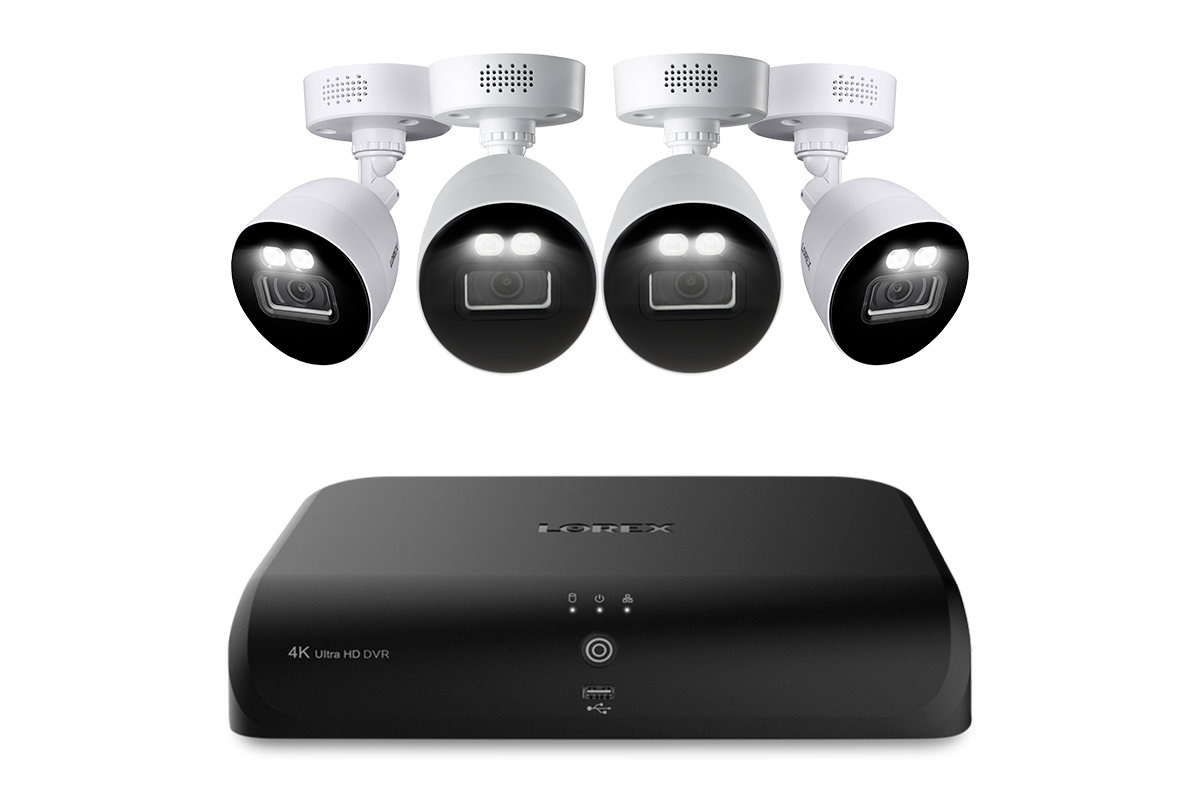 Lorex Fusion 4K 12 Camera Capable (8 Wired + 4 Wi-Fi) 2TB Wired DVR Sy