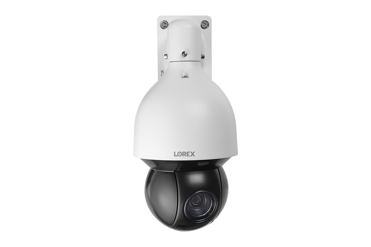 Lorex 4K Outdoor IP Camera with 25x Optical Zoom and IK10 Vandal Proof ...