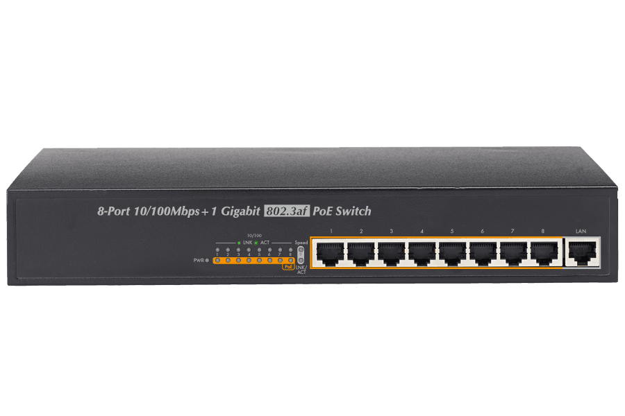 PoE switch for IP cameras – Lorex Corporation