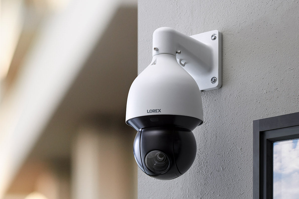 Lorex 4K Outdoor IP Camera with 25x Optical Zoom and IK10 Vandal Proof