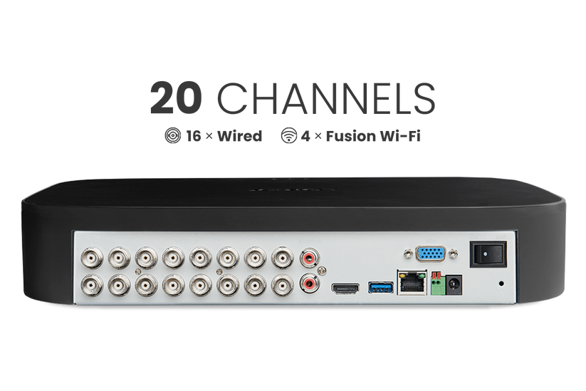 Lorex Fusion 20-Channel 2TB DVR – Lorex Corporation US