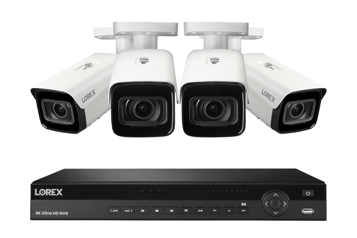 Lorex Elite Series NVR with N4 (Nocturnal Series) IP Bullet Cameras ...