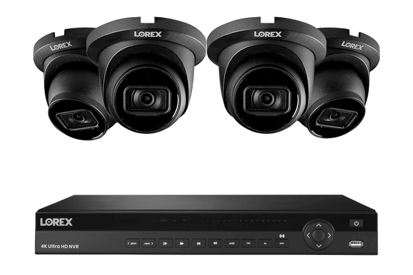 Lorex 4K (16 Camera Capable) 4TB Wired NVR System with Nocturnal 3 Sma