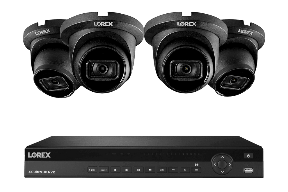 Lorex 4K (16 Camera Capable) 4TB Wired NVR System with Nocturnal 3 Sma