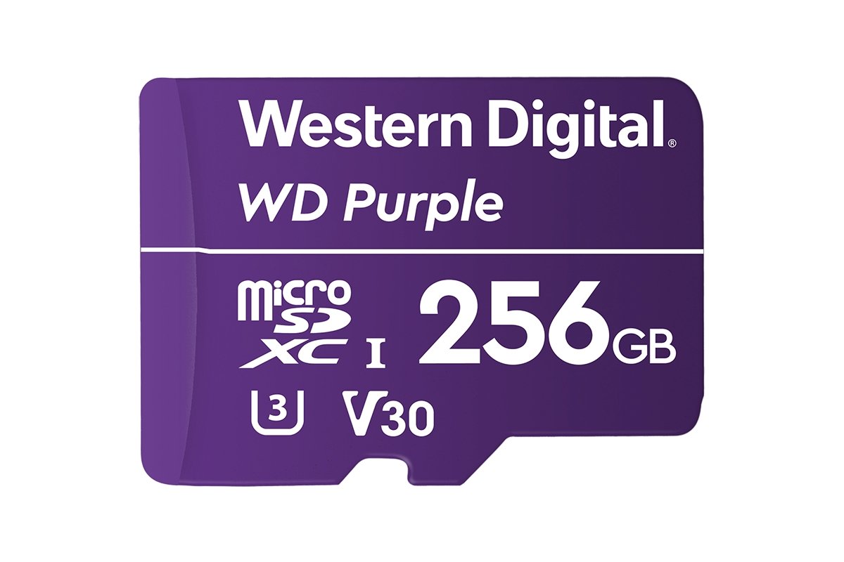 256GB microSD card for Wi-Fi and Wire-Free systems