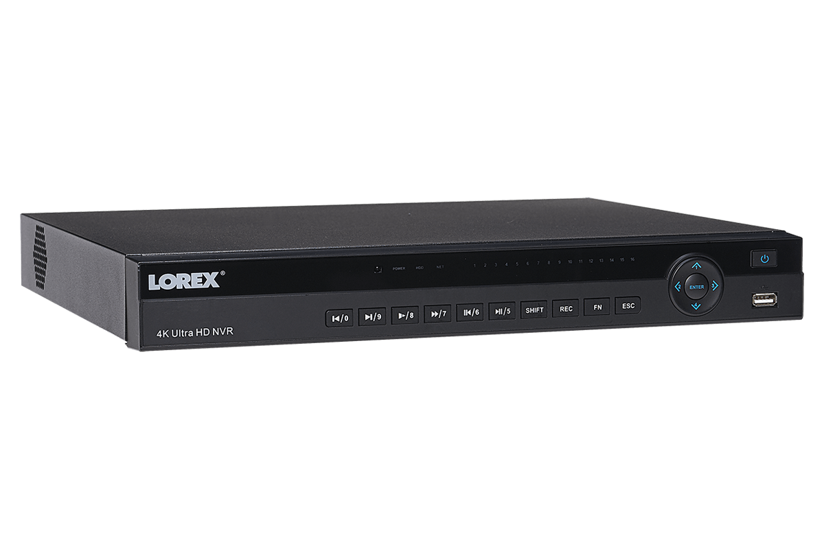4K NVR with 32 channels and 6 terabyte hard drive – Lorex Corporation US