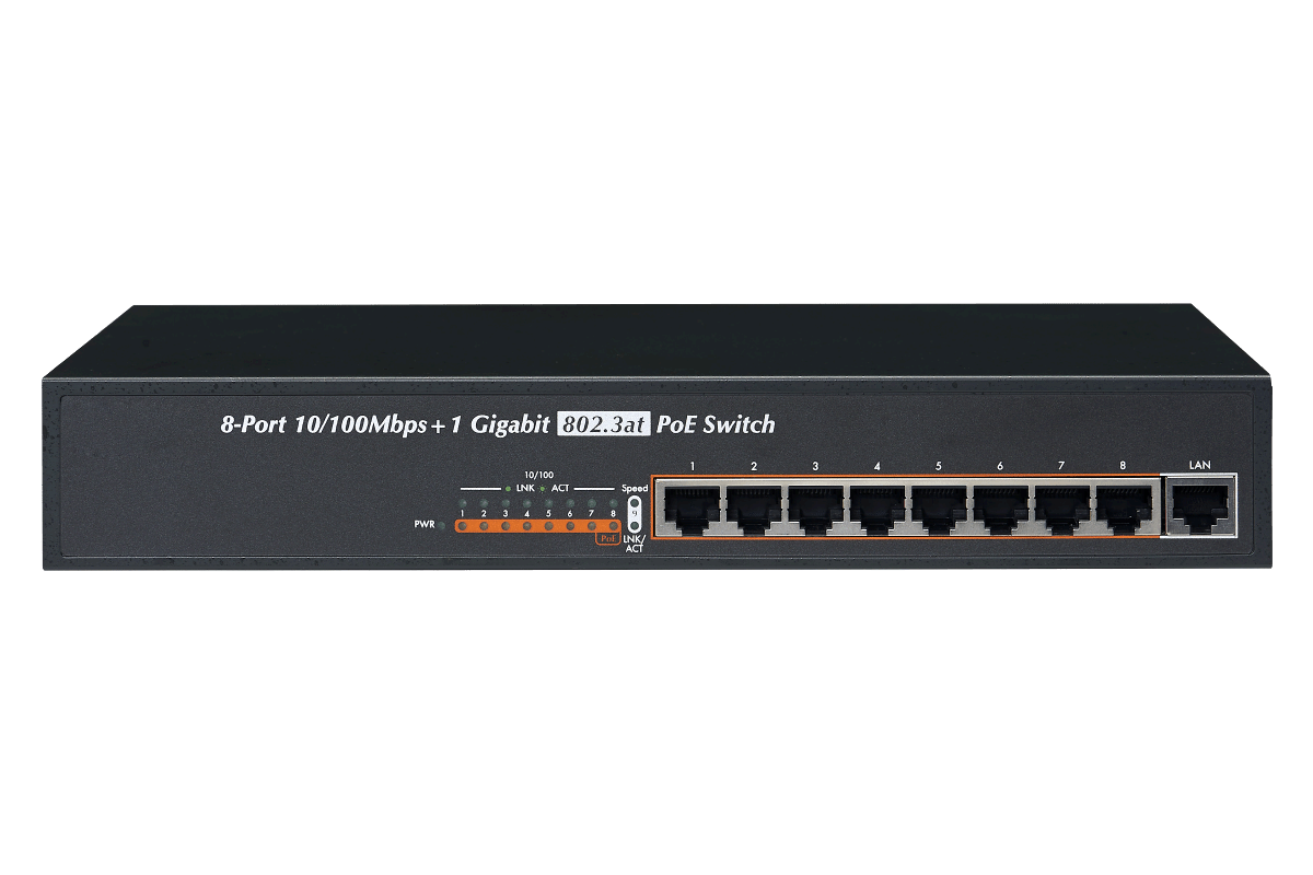 PoE switch for IP cameras