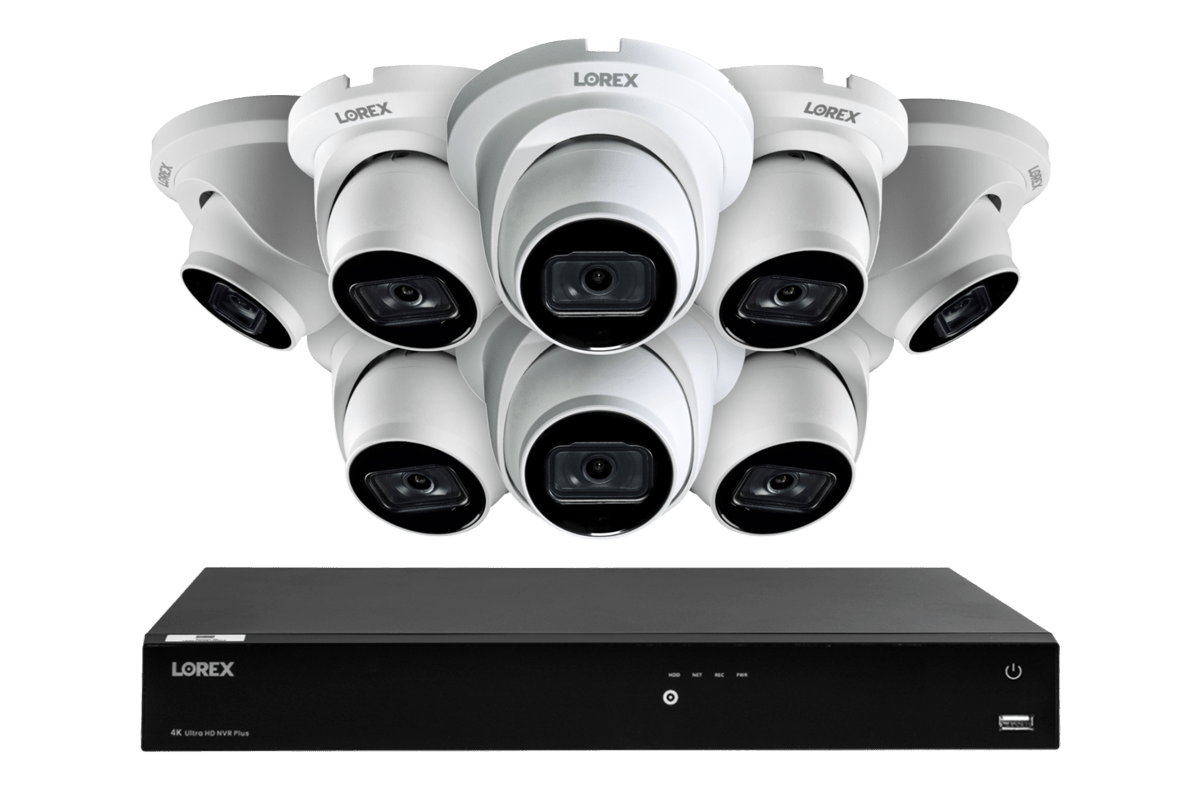 Lorex 4K 16-Camera Capable (Wired or Fusion Wi-Fi) 4TB Wired NVR Syste