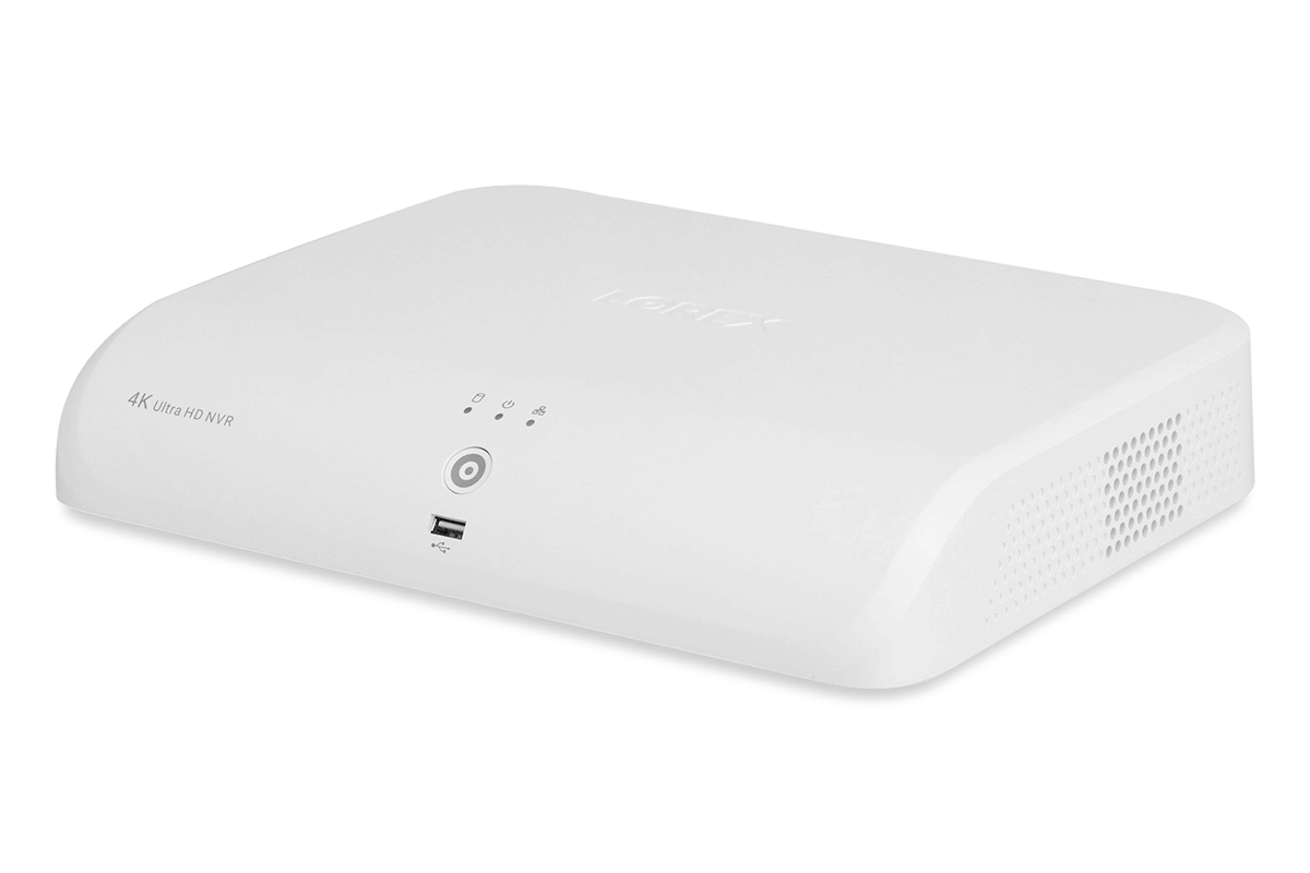 Lorex 4K 8-Channel 2TB Wired NVR System with Smart Deterrence Dome ...