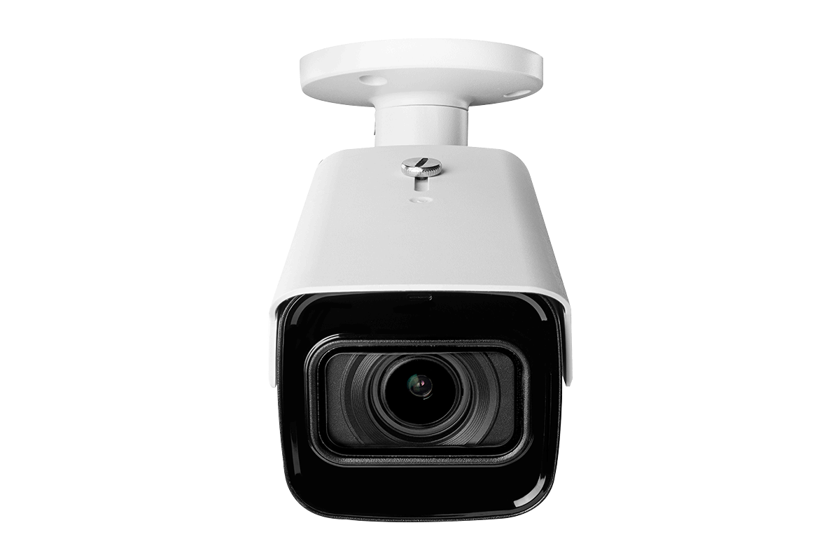 Lorex 4K Nocturnal 3 Motorized Varifocal Smart IP White Bullet Securit ...